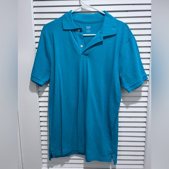 GAP | Shirts | Mens Medium Light Blue Gap Polo Shirt | Poshmark